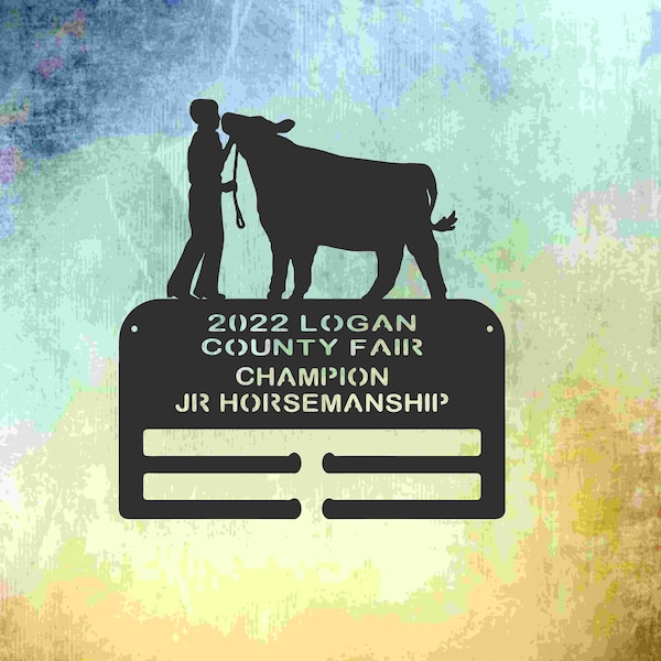 Cow Award Ribbon Holder - Etsy