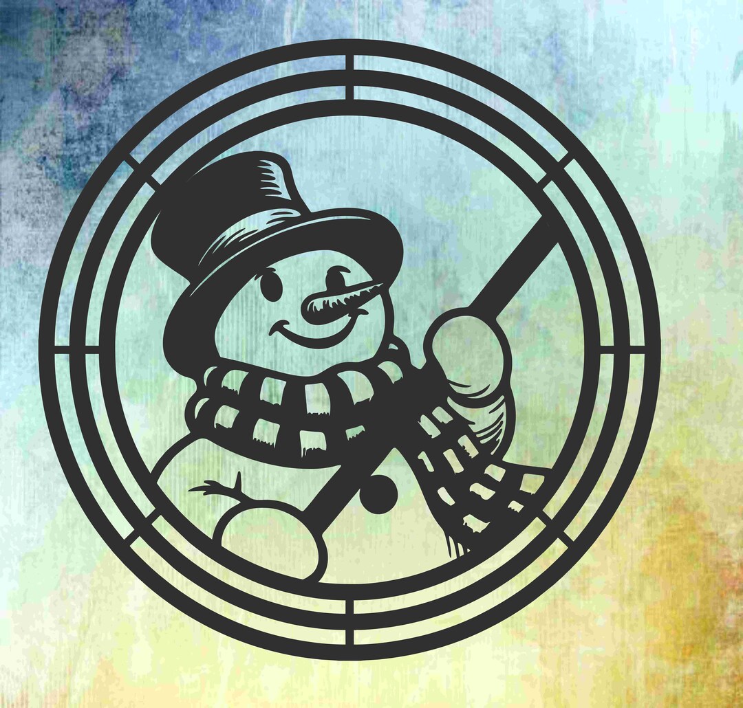 Wreath Rail Frame. Snowman Wreath Form. Winter Snow Wreath Plasma Metal ...