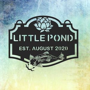 Fish Pond - Etsy