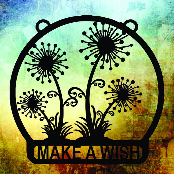 Dandelion Sign - Etsy