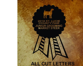 Metal Livestock Award - Etsy