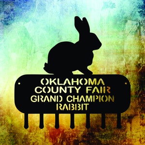 Rabbit Holder or Keyrack. Pen Sign or Livestock Award. Show - Etsy