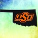 OSU Cross Oklahoma State Cowboys Plasma Metal Wall Art, Yard Decor ...