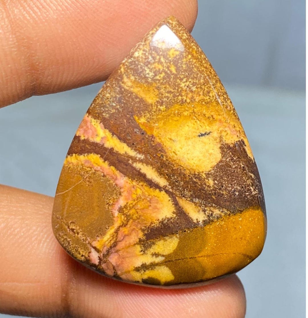 Outback Picture Jasper Cabochon, Australian Gemstone (40.20 Carat) - Etsy