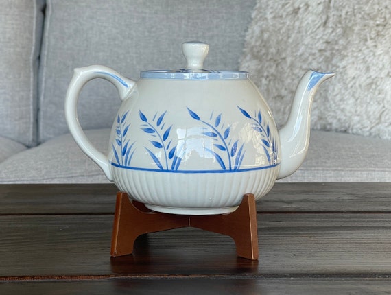 ELLGREAVE Teapot Genuine Ironstone tea pot Woods and Sons Love | Etsy