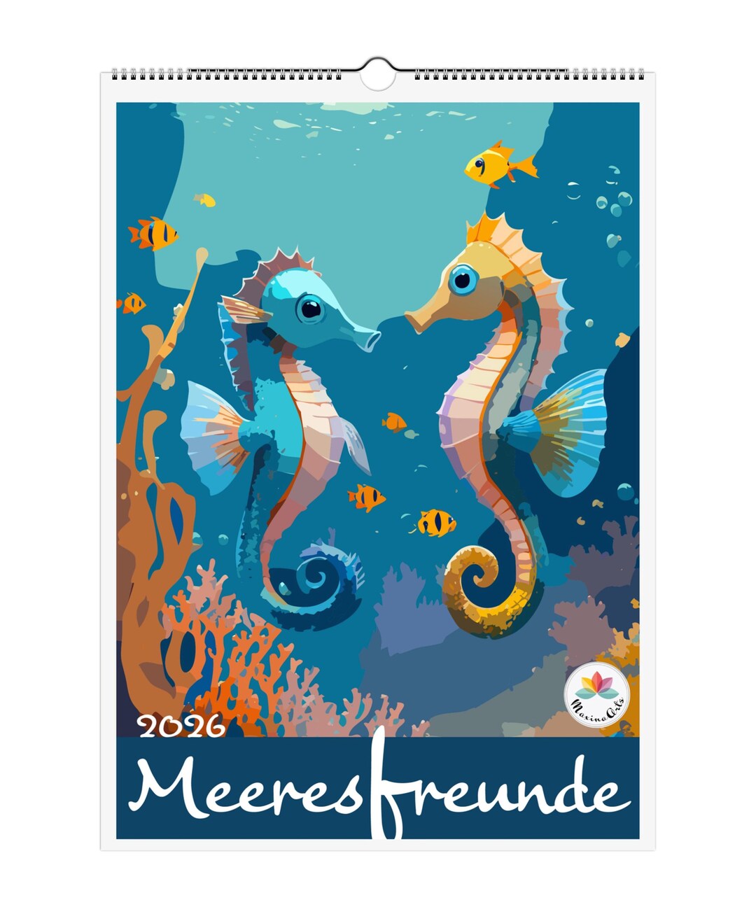 Sea Friends – Underwater Calendar 2026 | Wall Calendar With Sea ...