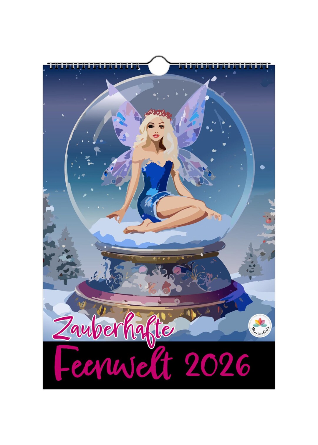Fairy Calendar 2026 – Personalizable Wall Calendar A4/A3/A2 With ...