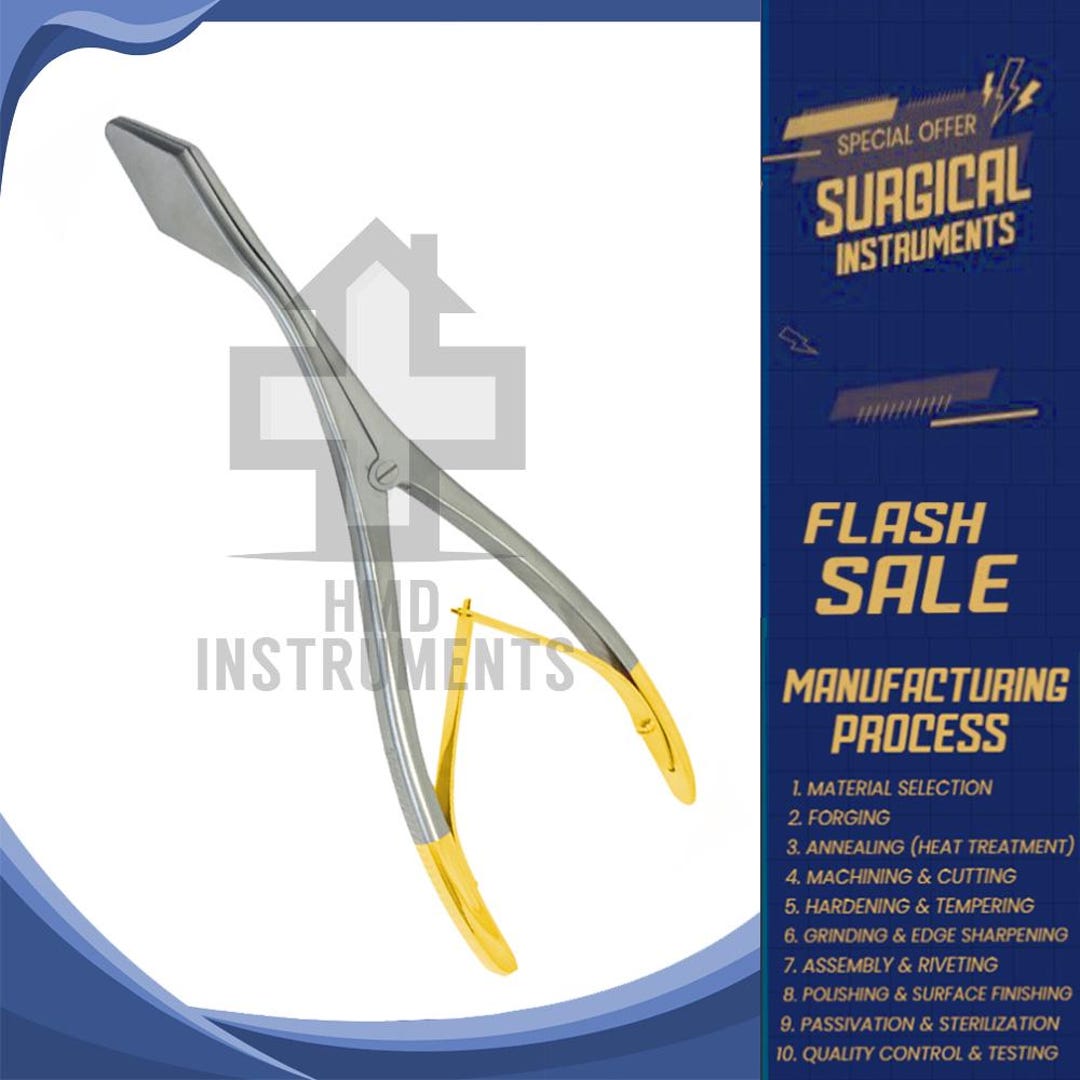 Diamond Tip Breast Spreader – 30cm Surgical Tool for Tissue Expansion ...