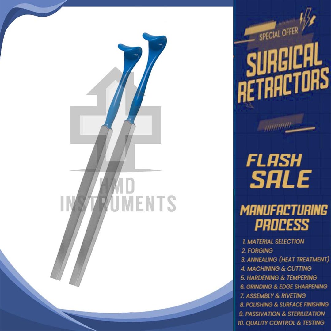 Desmarres Eyelid Retractor – Surgical Eye Tool With Insulated Handle ...