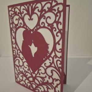 Cut Out Wedding Invitation - Etsy