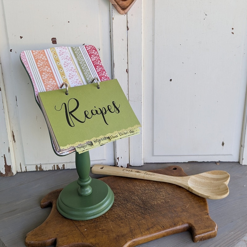 Recipe Holder - Etsy
