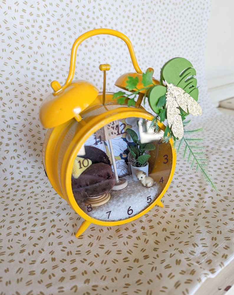 Repurposed Clock Miniature Diorama - Etsy