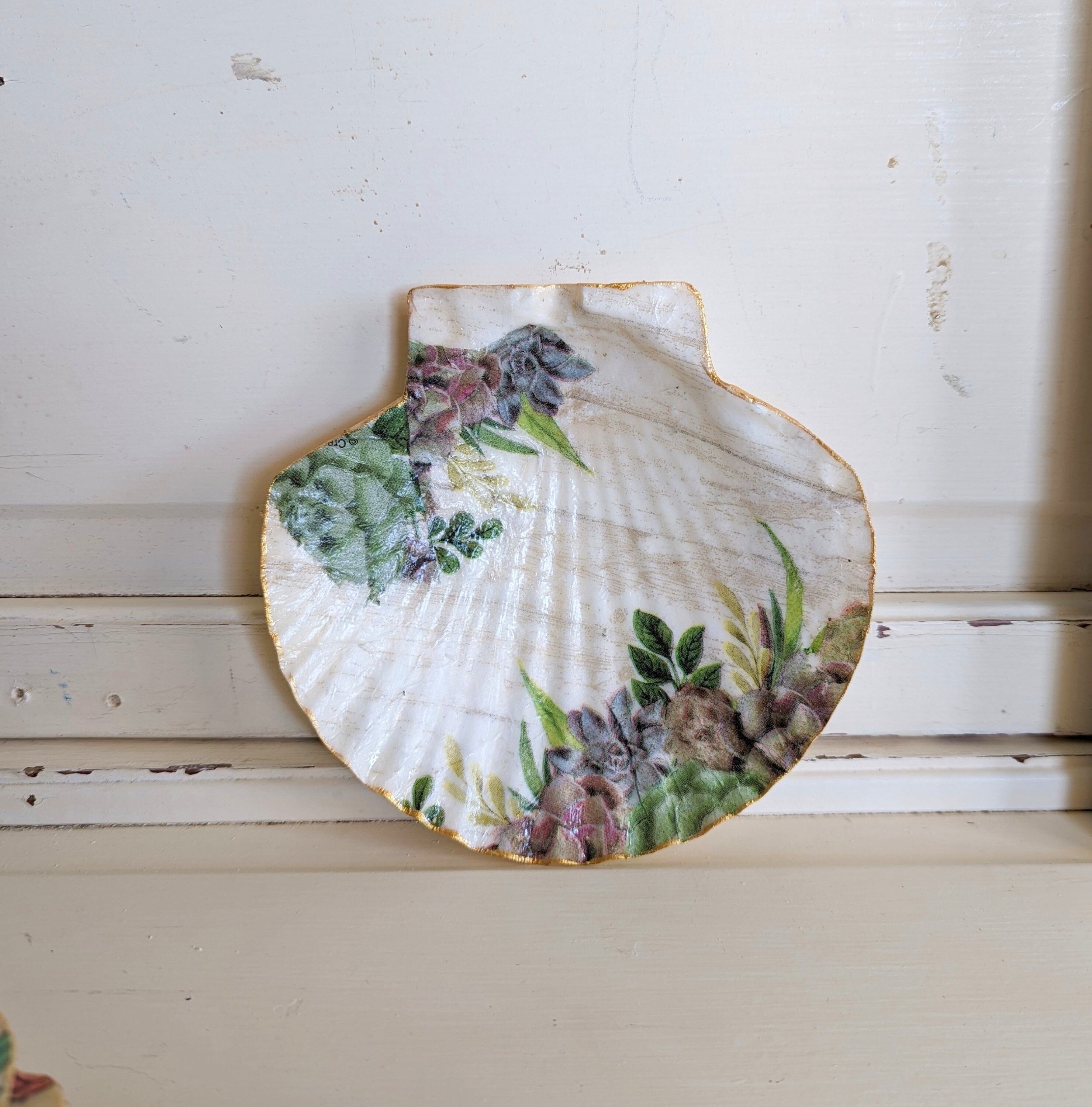 Handmade Repurposed Sea Shell Trinket Dishes - Etsy