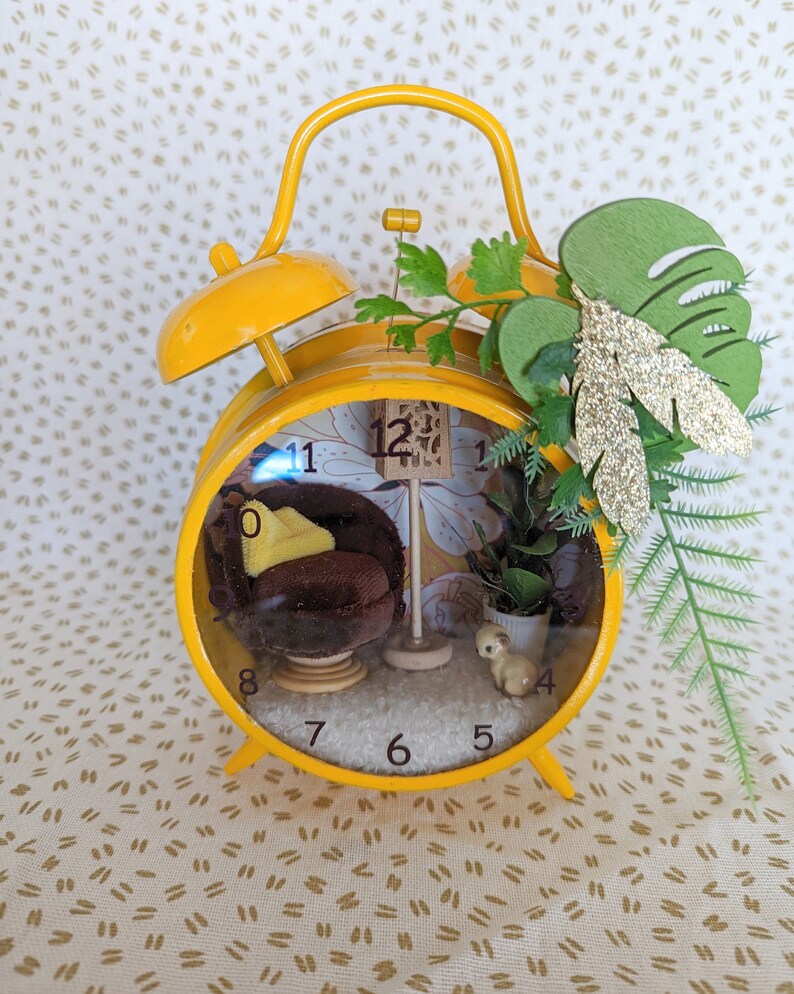 Repurposed Clock Miniature Diorama - Etsy