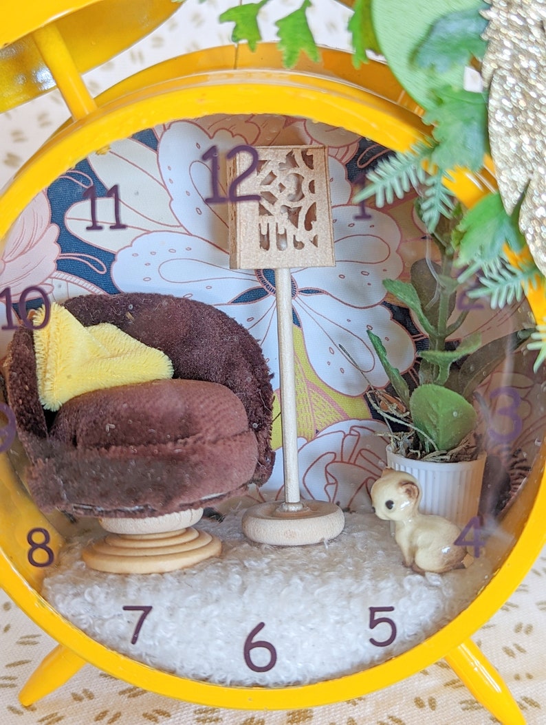 Repurposed Clock Miniature Diorama - Etsy