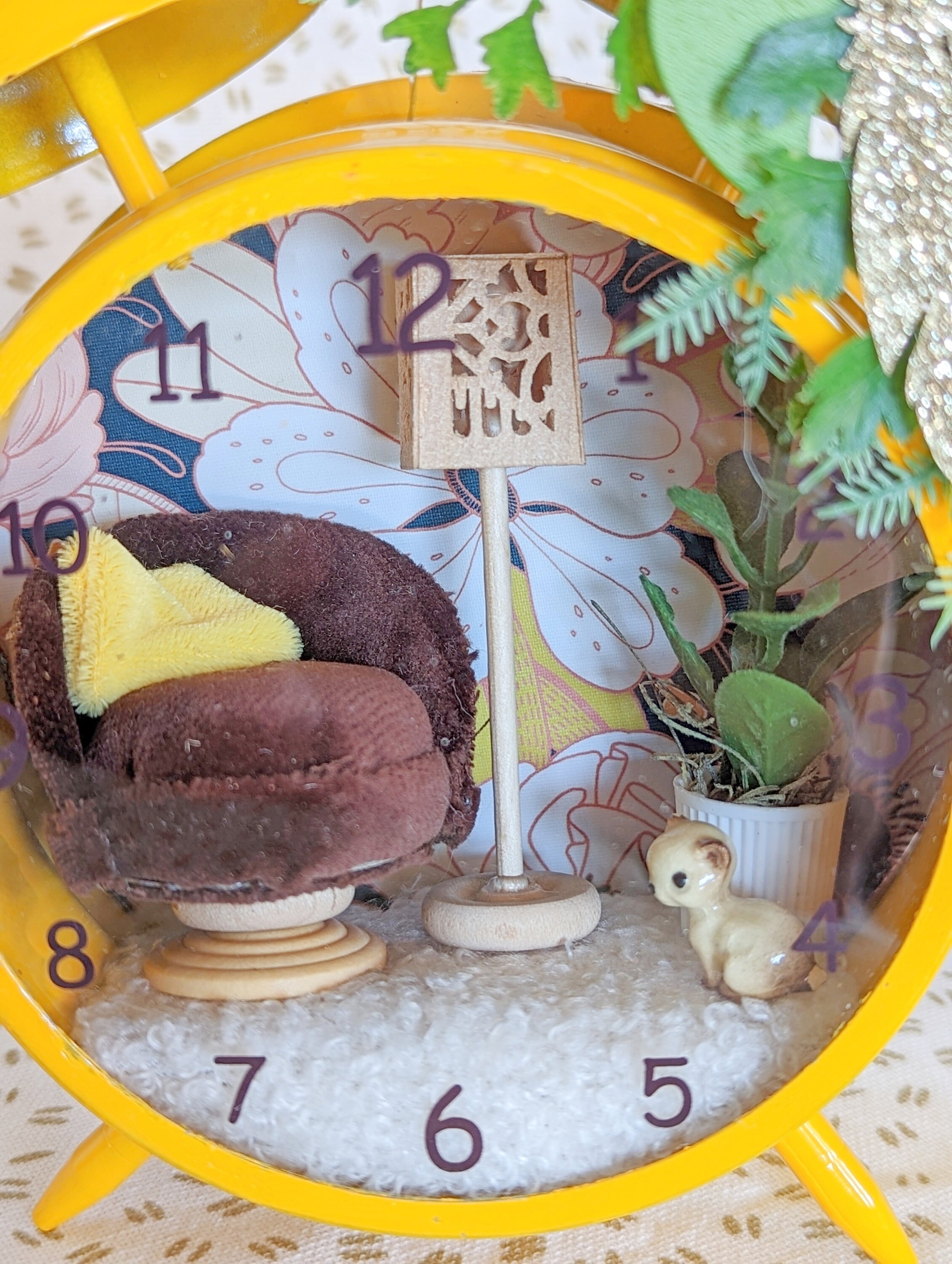 Repurposed Clock Miniature Diorama - Etsy