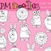 KPM Bear and Friends Digital Clip Art - Etsy