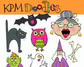 KPM Old Lady Who Swallowed a Bat Digital Clipart COMBO - Etsy