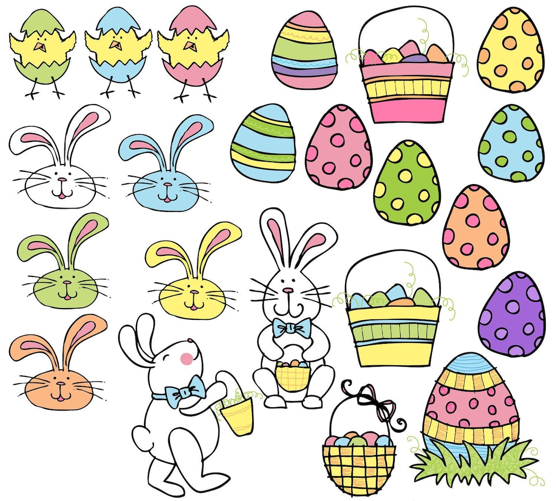 KPM Easter Digital Clip Art - Etsy
