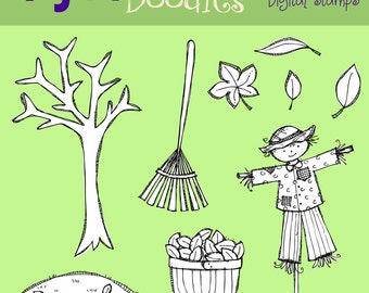 KPM Autumn Fun Digital Clip Art Clipart | Etsy