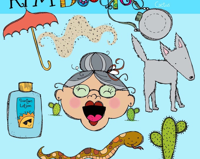 KPM Brown Bear and Friends Digital Clip Art COMBO - Etsy