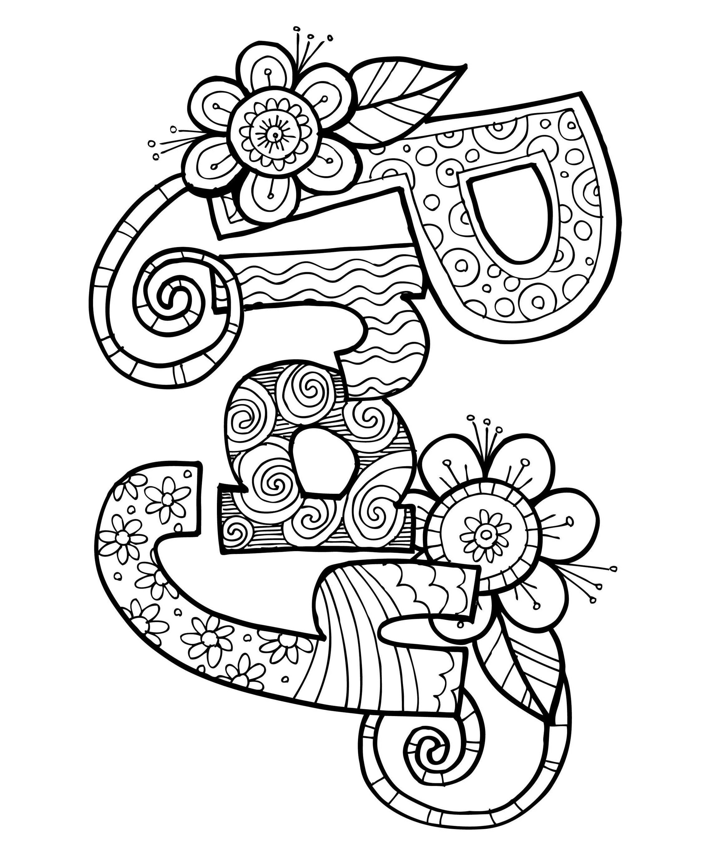 KPM Doodles Coloring Page Pray | Etsy Australia