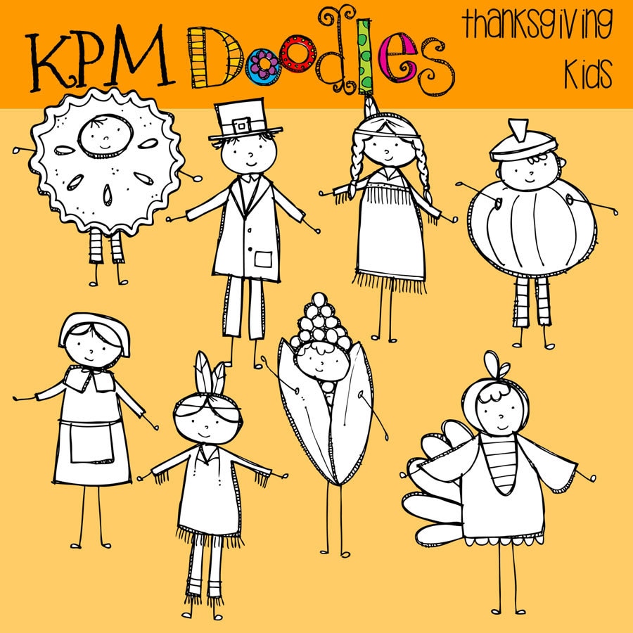 KPM Thanksgiving Kids COMBO - Etsy