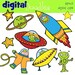 KPM Outer Space Digital Clip Art COMBO - Etsy UK
