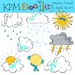 KPM Weather Friends Digital Clip Art COMBO | Etsy