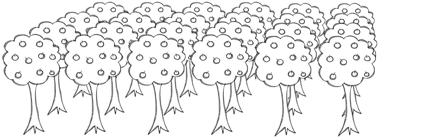 KPM Johnny Appleseed Digital Blackline Stamp - Etsy