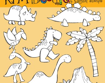 KPM Graduation Kids Digital Black Line Stamps | Etsy