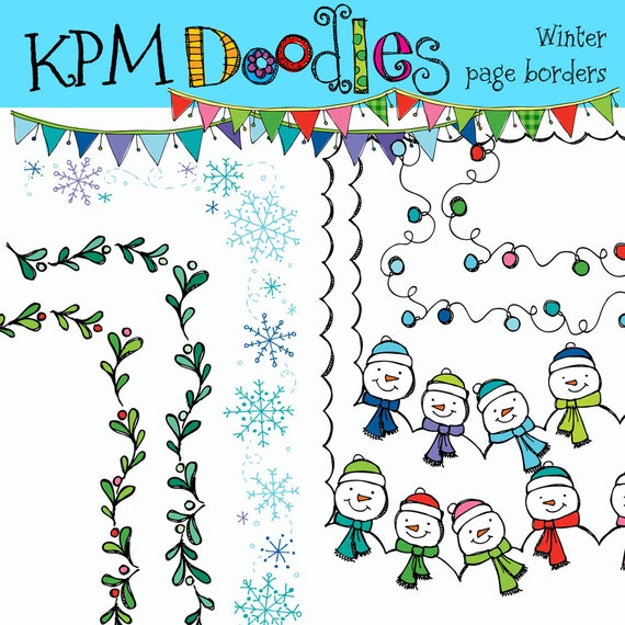 Winter Clipart Borders
