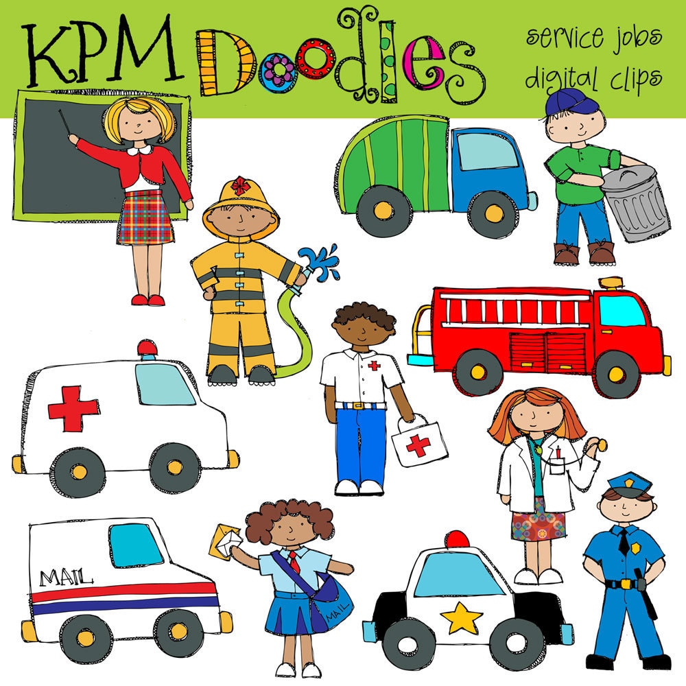 KPM Community Service Digital Clip Art - Etsy