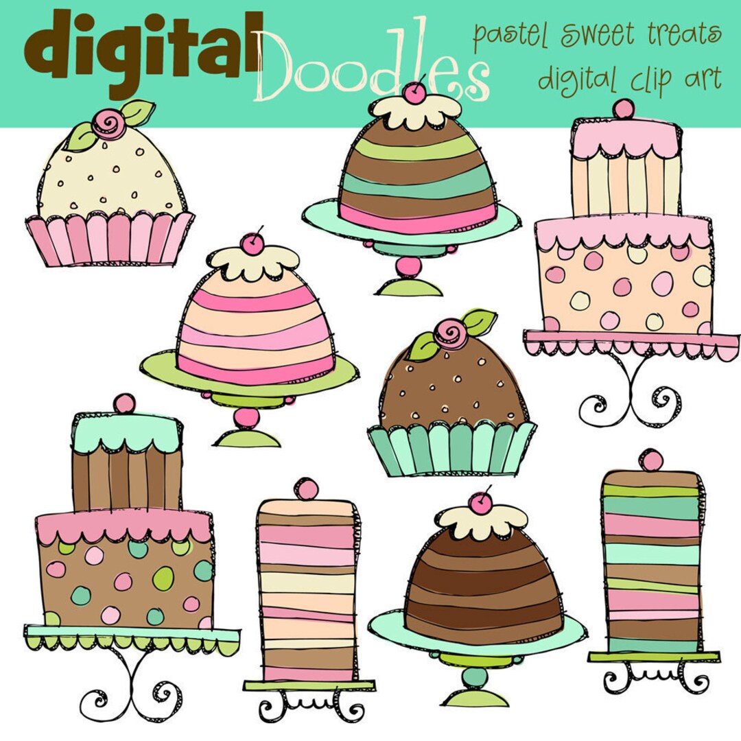KPM Sweet Treats Digital Clip Art - Etsy