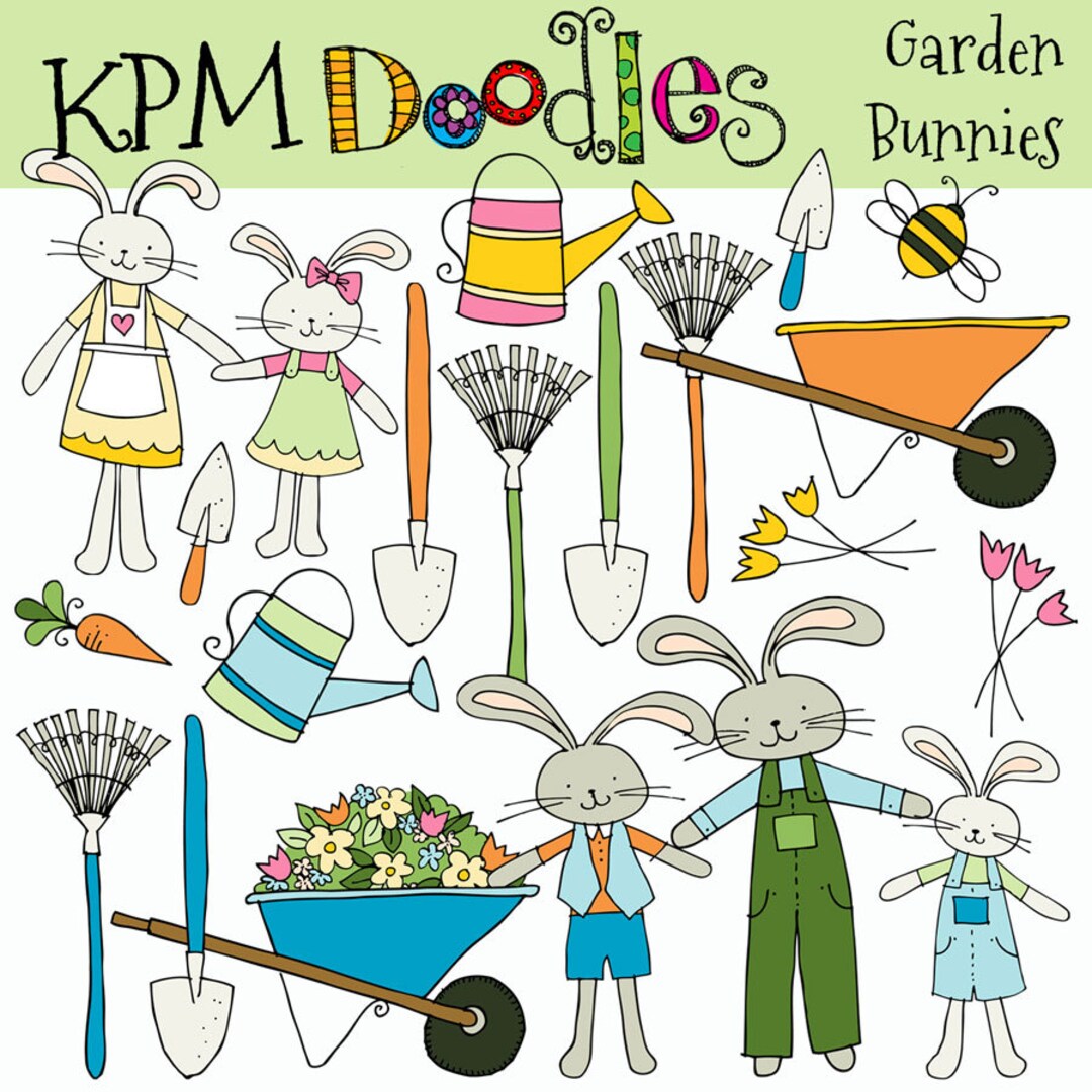 KPM Garden Bunnies COMBO - Etsy