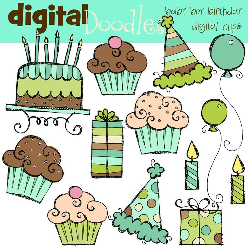 KPM Baby Boy Birthday Digital Clip Art - Etsy KPM Baby Boy Birthday Digital Clip Art - Etsy