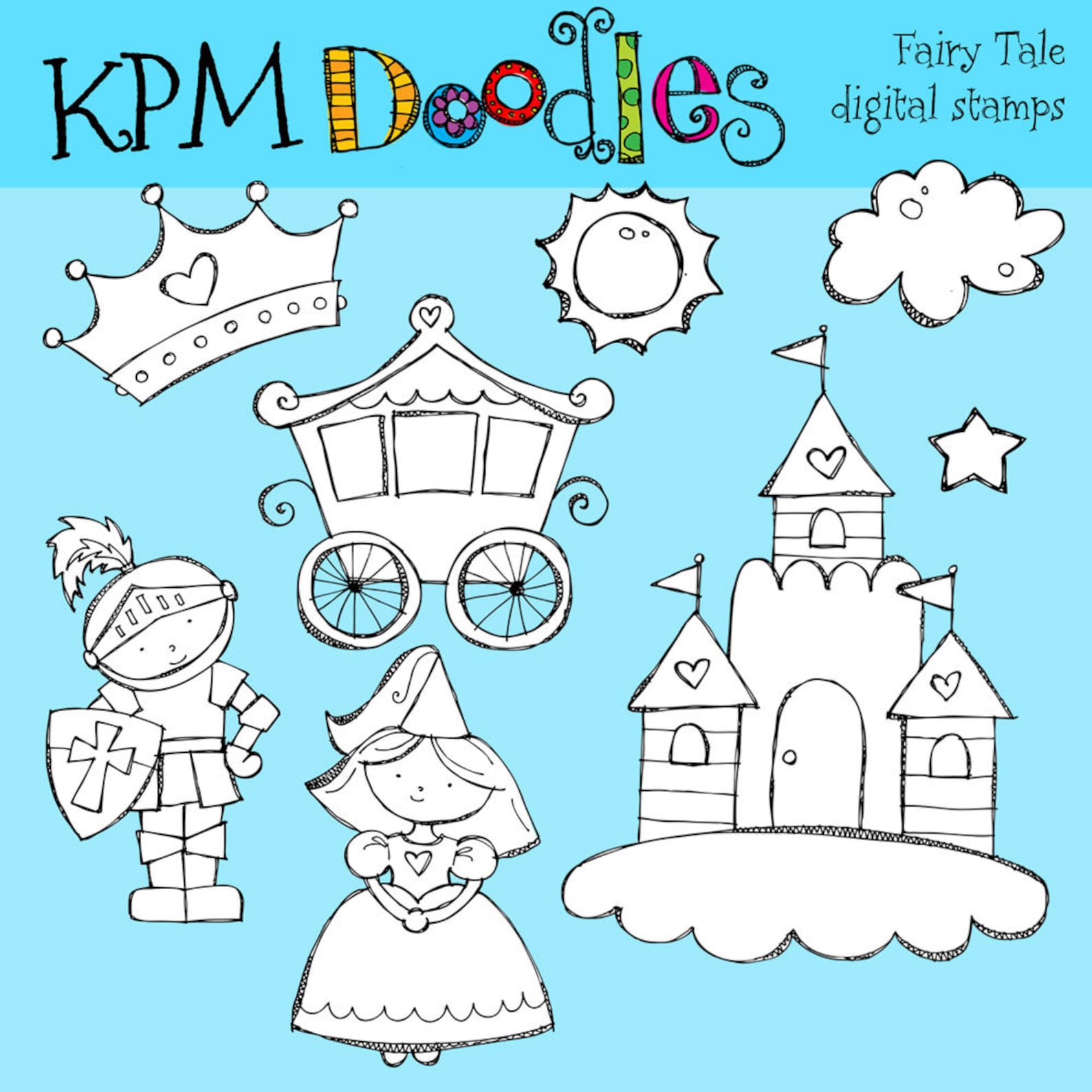 KPM Fairy Tale Stamps - Etsy