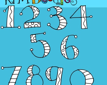 KPM Gingerbread Kids Digital Black Line Stamps | Etsy