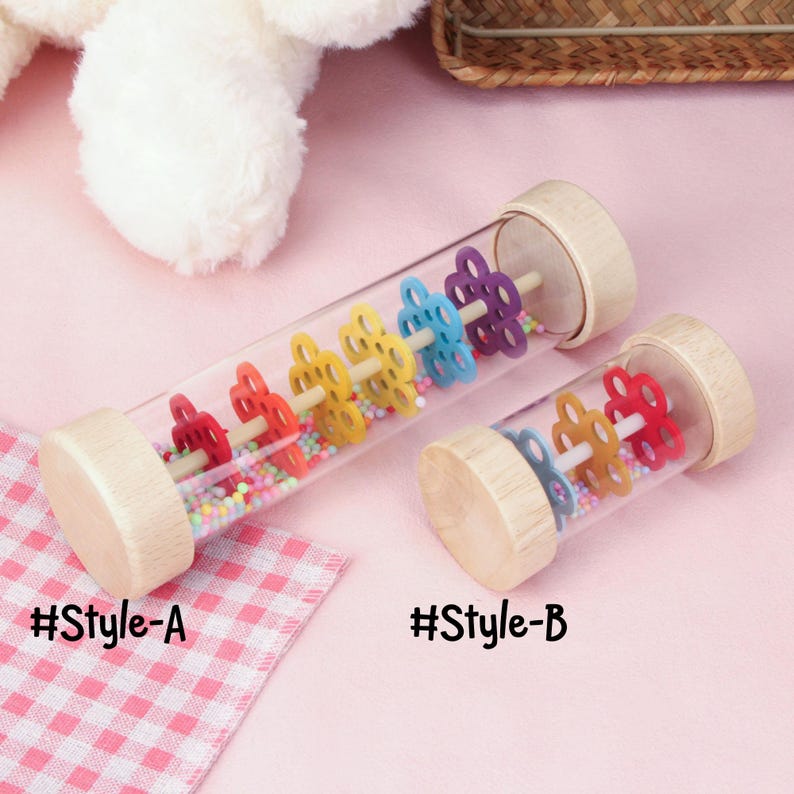 Engraved Children's Musical Rain Tube–sensory Toy,custom Name Baby Gift ...