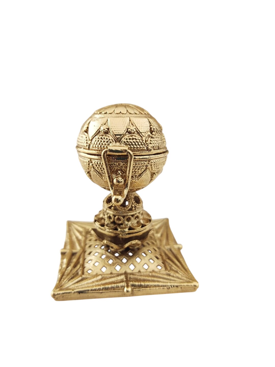 Gold Plated Shivling Sindoor Box - Indian Wedding Gift - Etsy