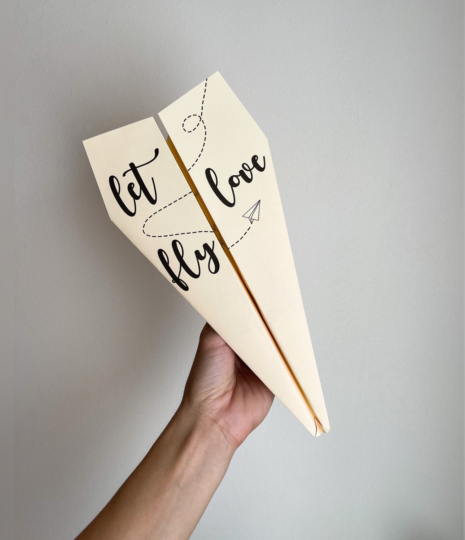 Let Love Fly 100 Pre-folded Paper Airplanes for Guests to | Etsy