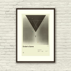 ENDER'S GAME Inspired Posters Art Print Movie Series 12 - Etsy