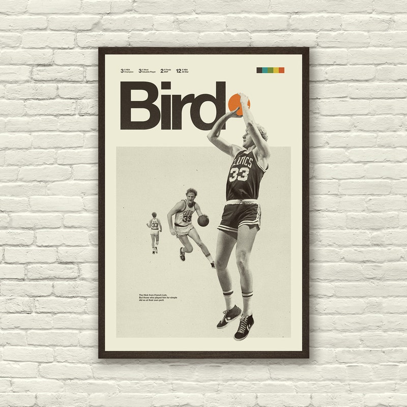 Larry Bird Bird - Etsy UK