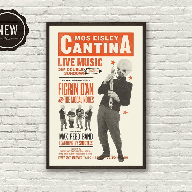 Cantina Posters - Etsy