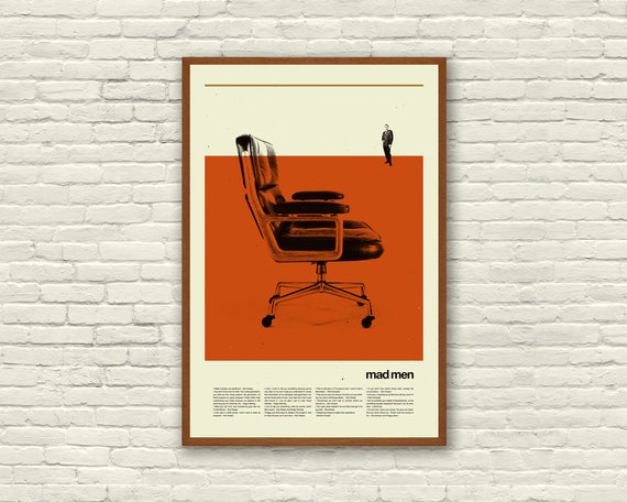 Helvetica Poster Mad Men