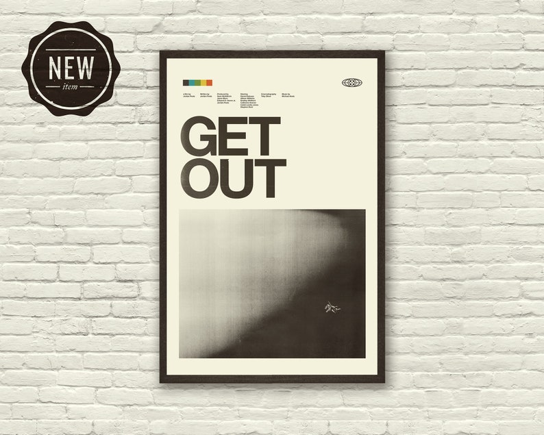JORDAN PEELE Inspired Poster Series Get Out Us Nope Art - Etsy