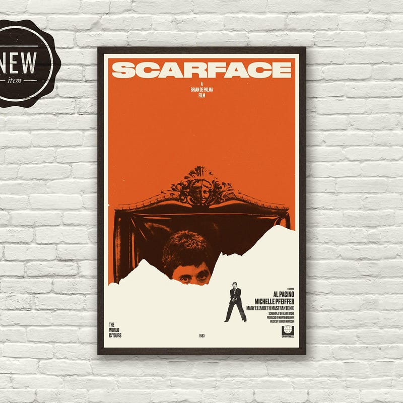Scarface Poster - Etsy