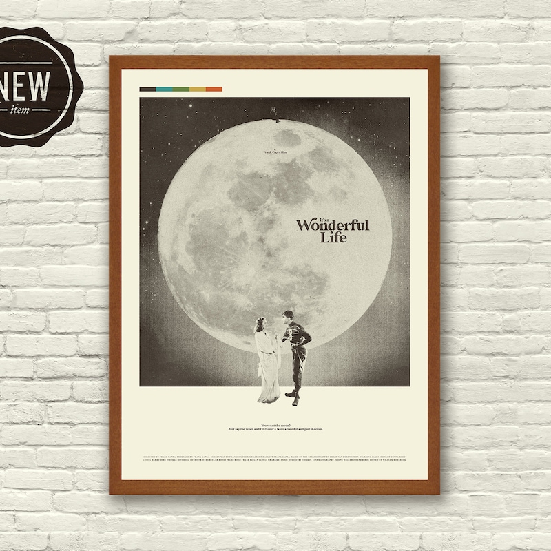 Its a Wonderful Life Poster - Etsy