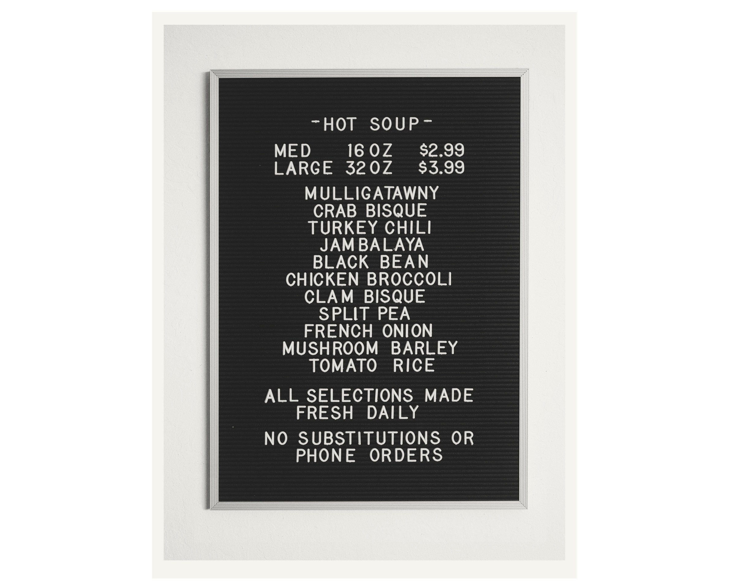 SEINFELD Inspired Poster, Art Print - 18 X 24 Seinfeld, Soup Nazi, Mid ...