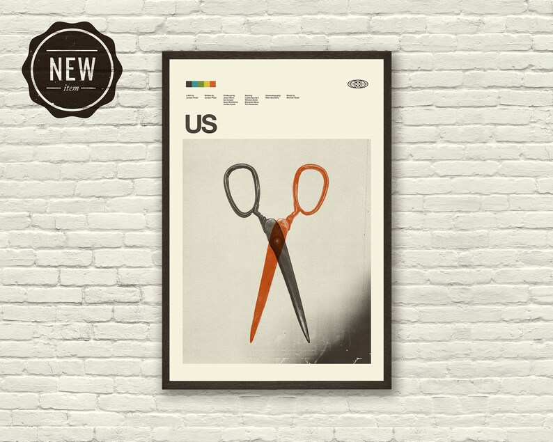 JORDAN PEELE Inspired Poster Series, Get Out, Us, Nope Art Print ...